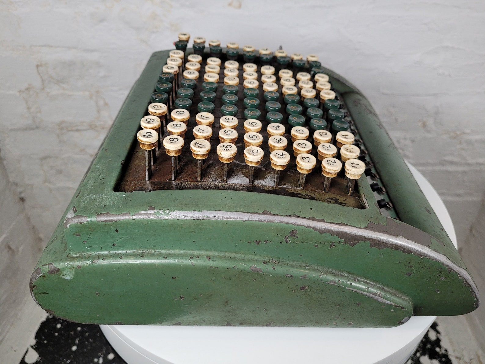 Mid-century Bell Punch Sumlock Comptometer / Vintage Mechanical ...