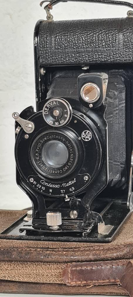 Contessa Nettel Vintage Camera / Folding Camera / 1920s Vintage ...