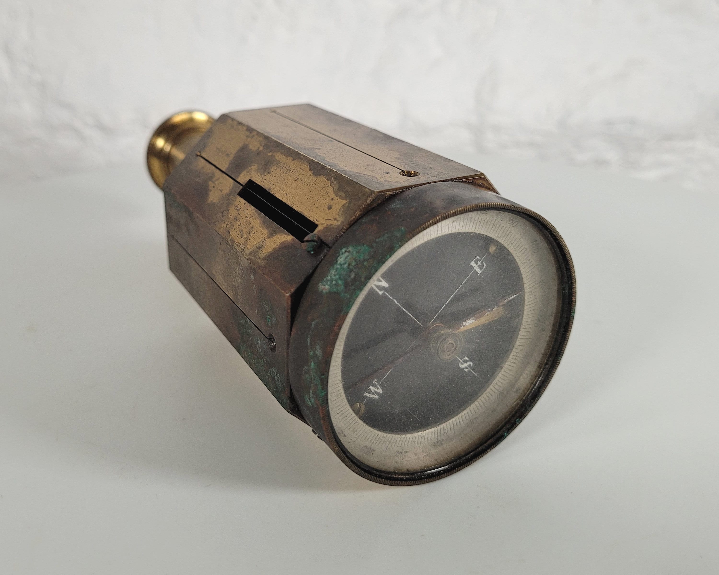 Antique Surveyors Cross With Compass / Antique Surveyors Square ...