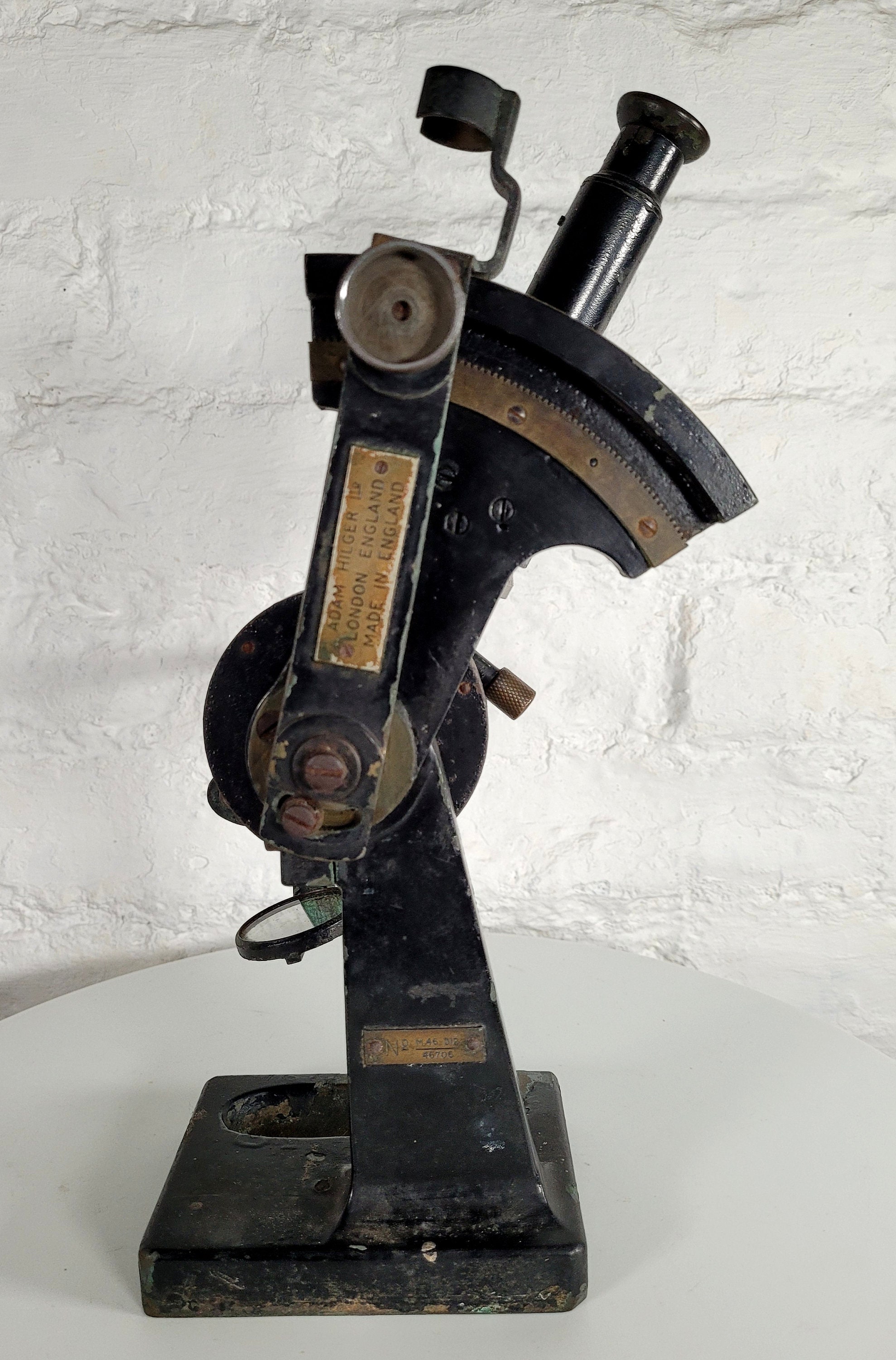 Decorative Antique Abbe Refractometer by Adam Hilger, London / Antique ...