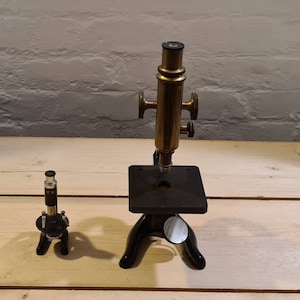Vintage Microscopes / A Pair of Vintage 1950’s Microscopes, One ...