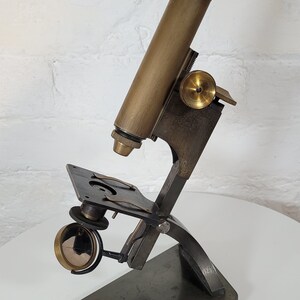 Antique R J Beck Star Microscope / Antique Brass Microscope / Vintage ...