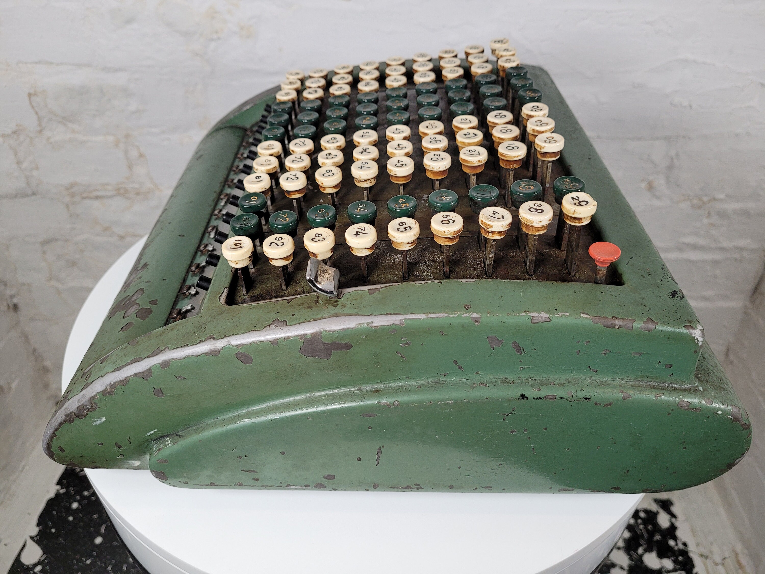 Mid-century Bell Punch Sumlock Comptometer / Vintage Mechanical ...