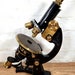 Antique J. Swift and Son Petrological Microscope / Antique Brass ...