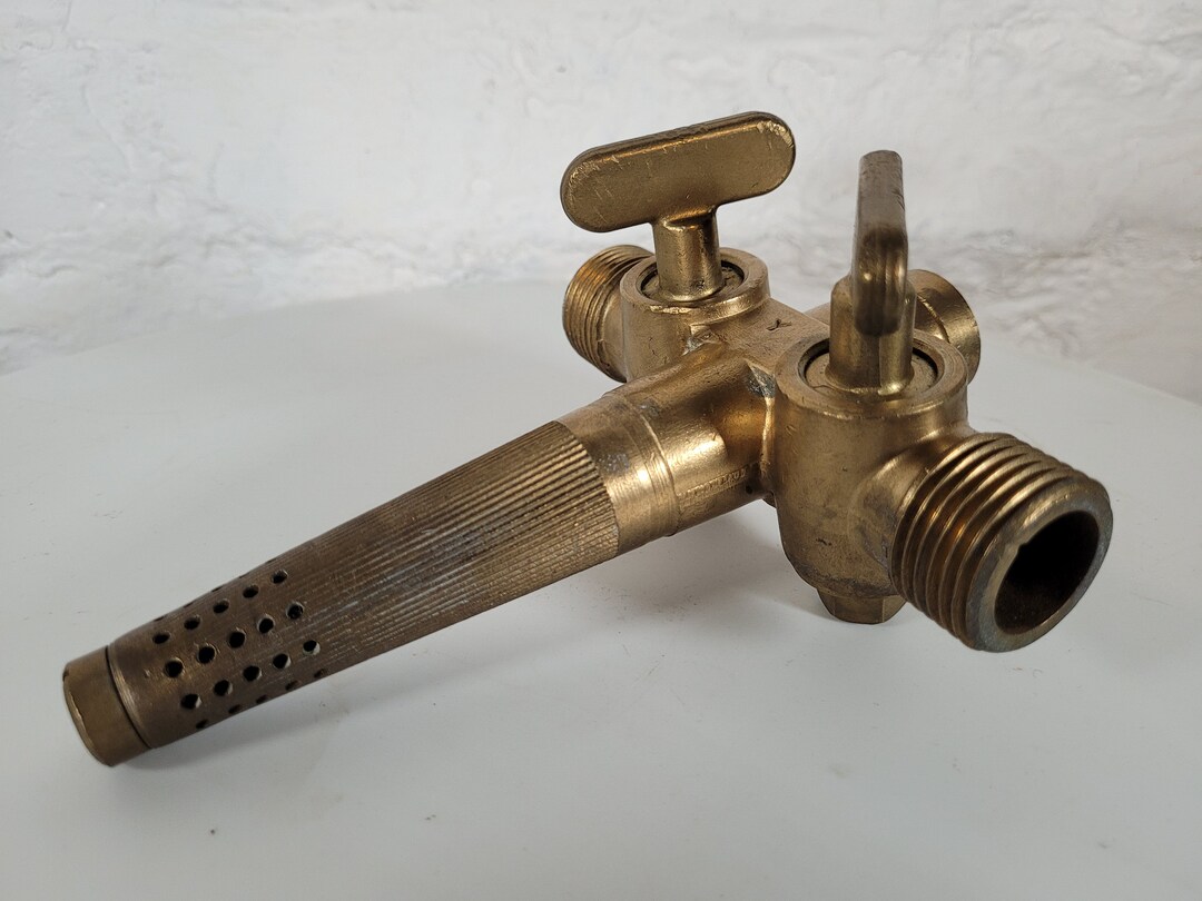 Antique Brass Double Beer Tap / Antique Tap / Brass Tap - Etsy