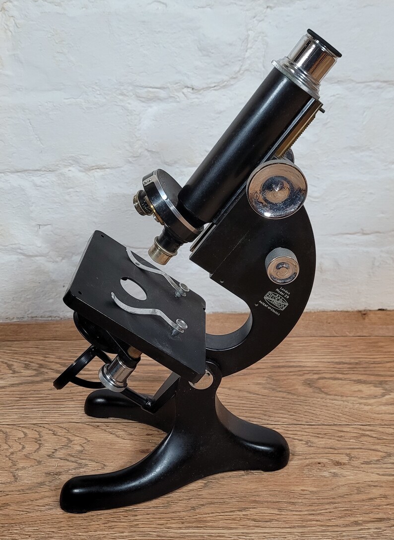 Antique Beck Model 29 Microscope / Antique Microscope / R & J Beck ...