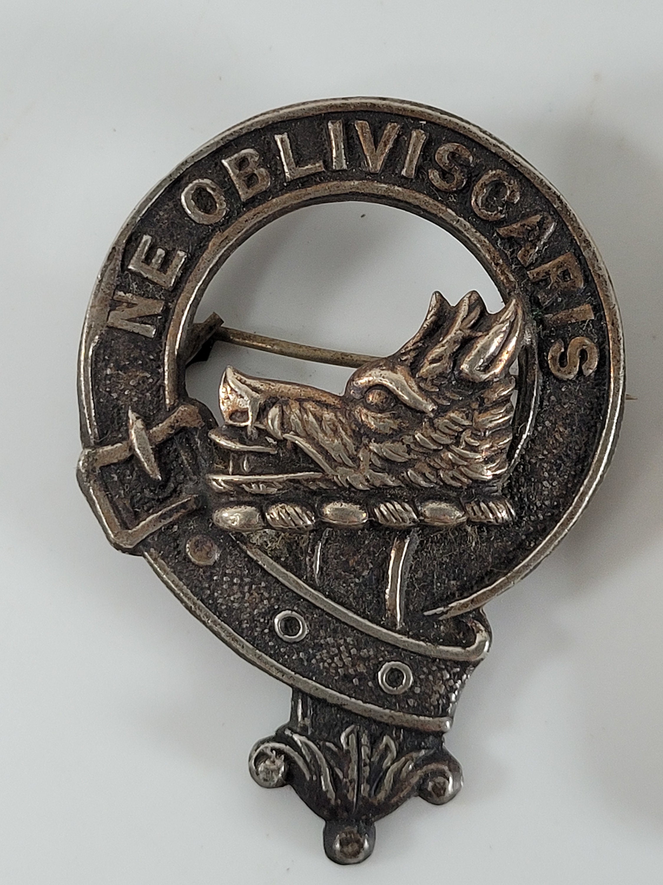 Collection of Antique Badges and Medals / Scottish Brooches - Etsy