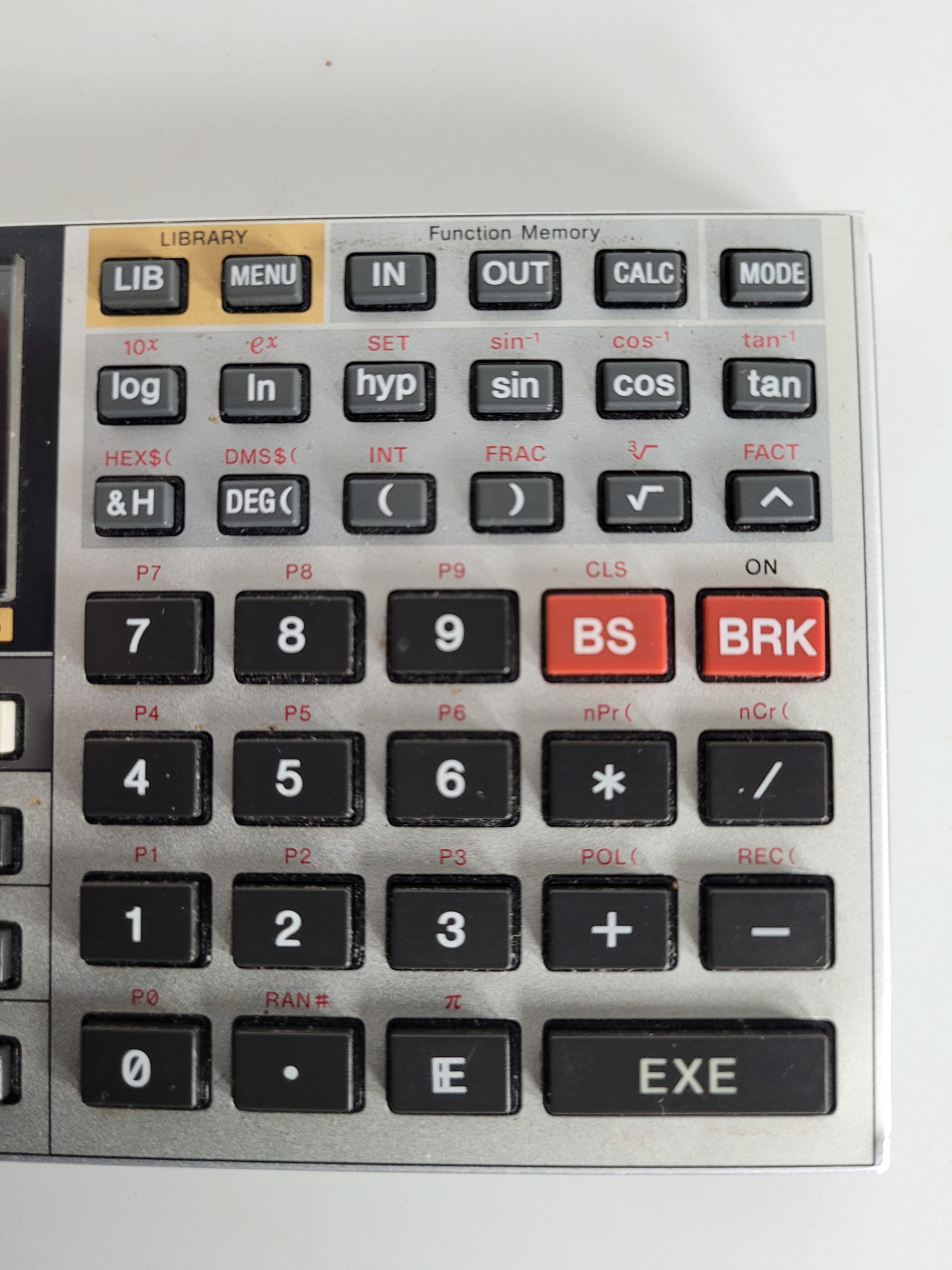 Vintage Casio FX-850P Personal Computer / Vintage Pocket Computer ...