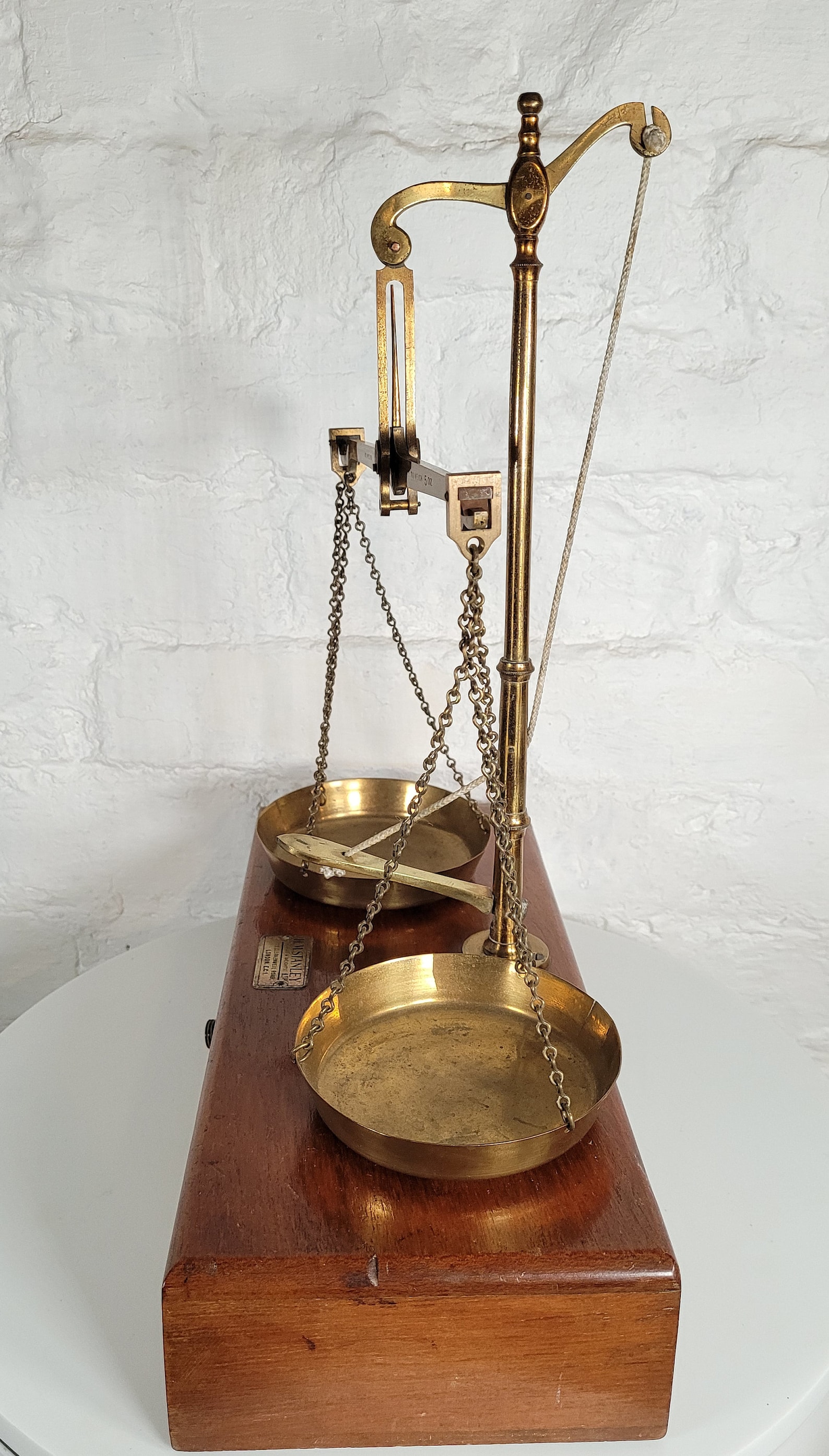 Antique HM Stanley Apothercary Scales / Antique Scales / Pan - Etsy