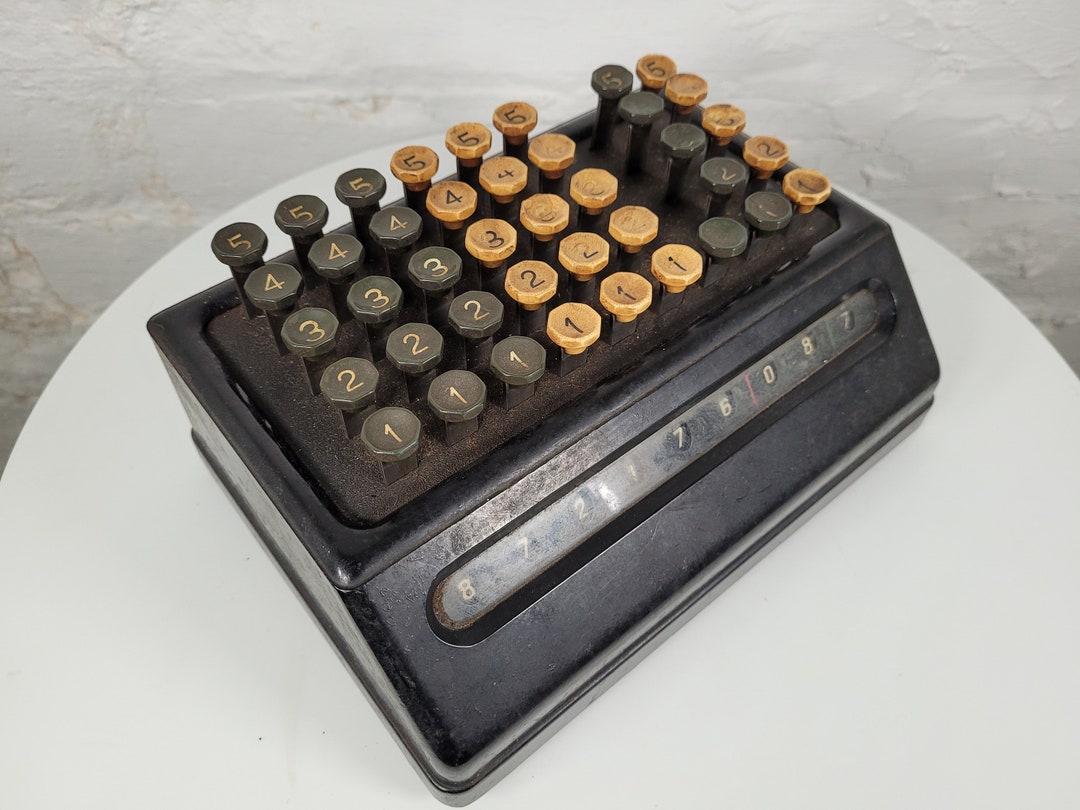 Vintage Calculating Machine / Calculating Services Birmingham / Model A ...