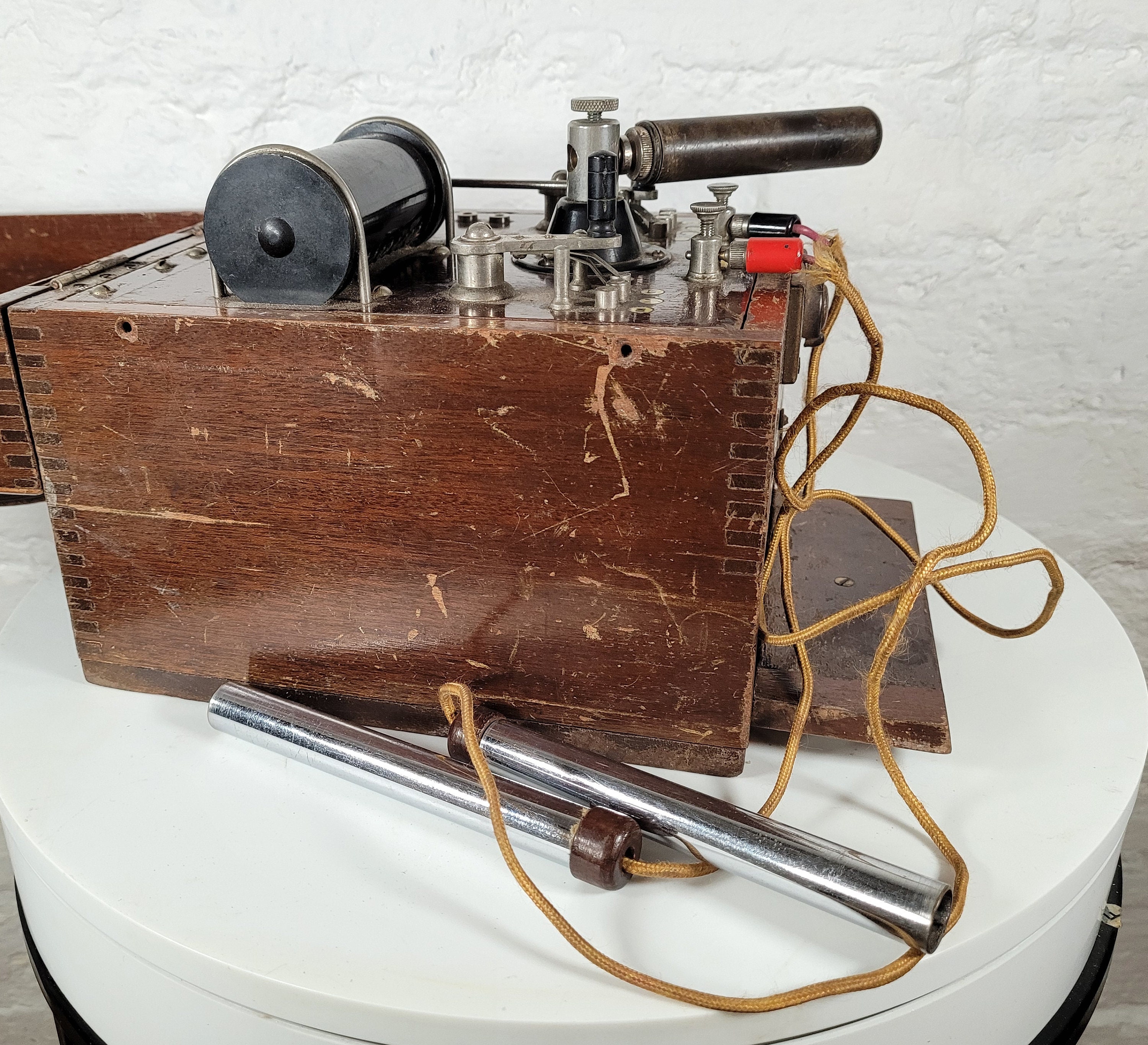 Antique Electrotherapy Machine / Vintage Electric Medical Device ...