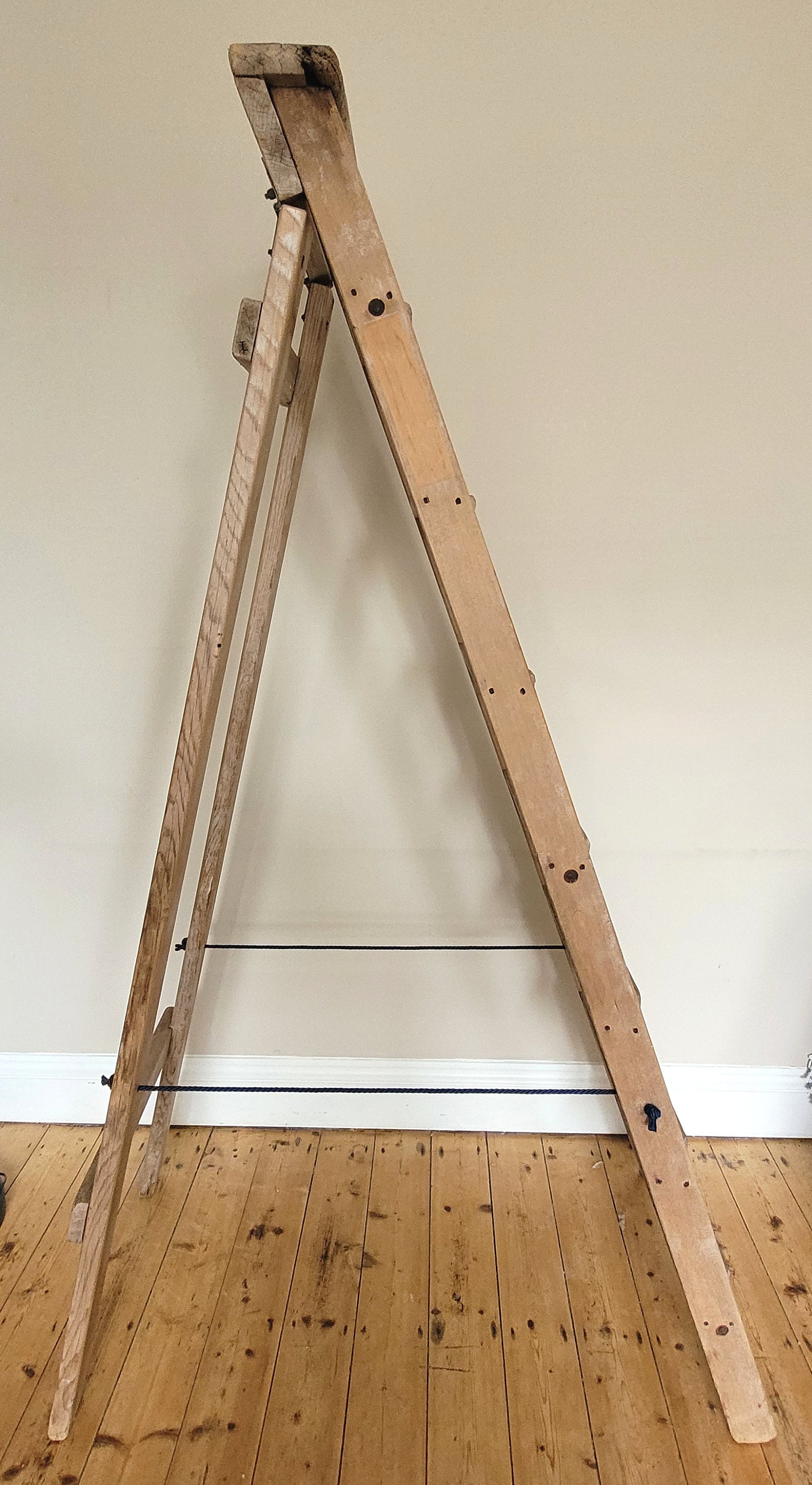 Antique Pine Ladders / Library Ladders / Shop Ladders / Library Steps ...