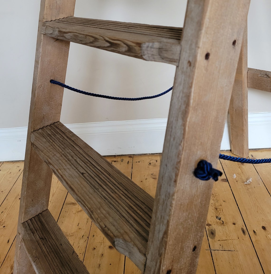 Antique Pine Ladders / Library Ladders / Shop Ladders / | Etsy UK