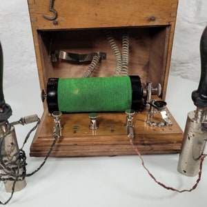 Antique Electrotherapy Machine / Vintage Electric Medical Device ...