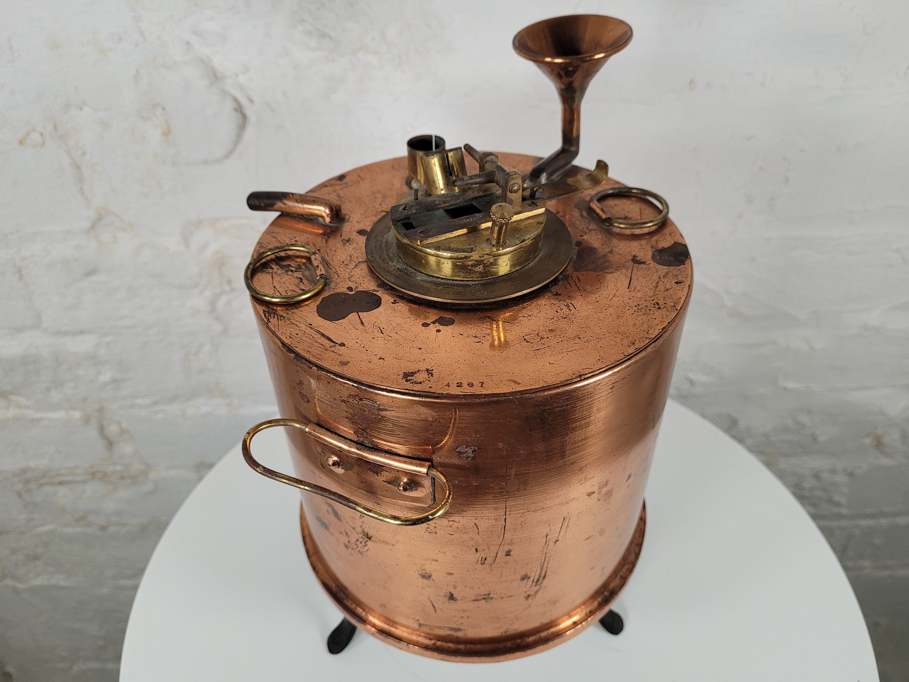 Antique Viscometer / Viscosimeter / Vintage Viscosity Meter / Copper ...