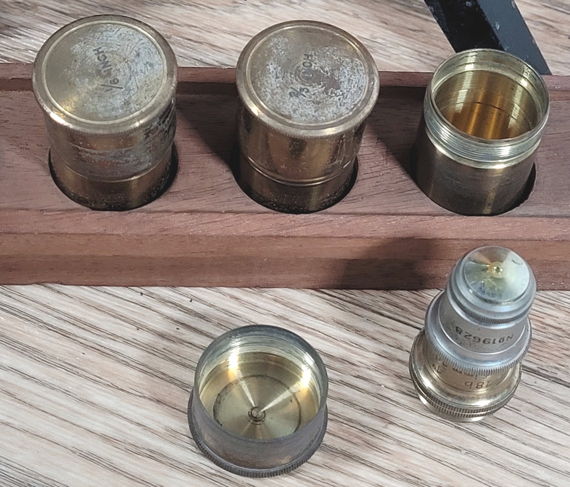 Antique Watson and Sons Brass Microscope / Vintage Brass - Etsy
