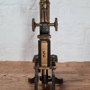 Antique Swift and Son Brass Microscope - Etsy UK