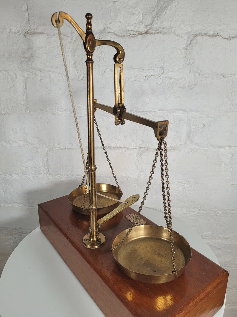 Antique HM Stanley Apothercary Scales / Antique Scales / Pan - Etsy