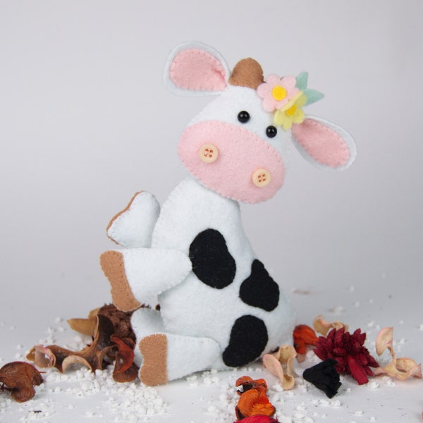 Stuffed Cow Sewing Pattern - Etsy