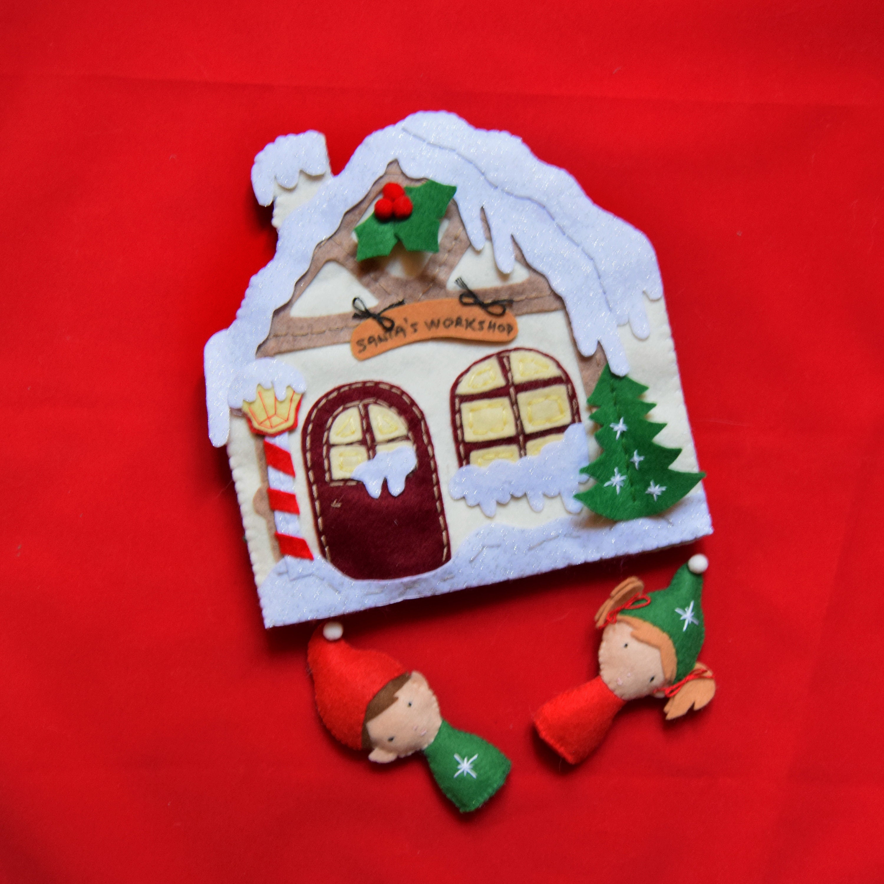 Quiet Book Santa's Workshop Pdf/felt Quiet Book Santa's Workshop ...