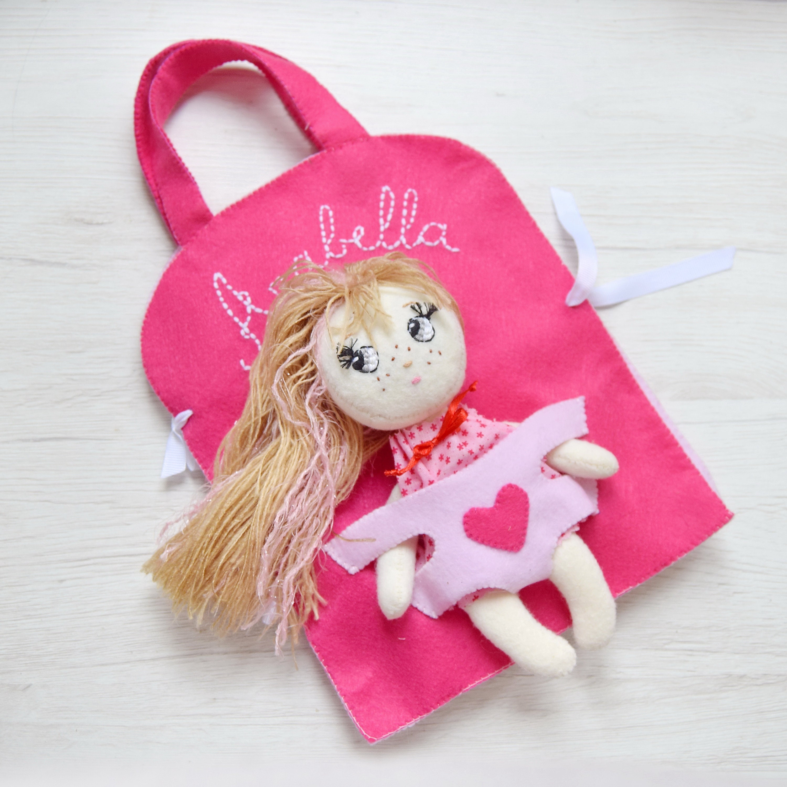 Pocket Puppet With Carrier Pattern/felt Doll With Travel Bag - Etsy