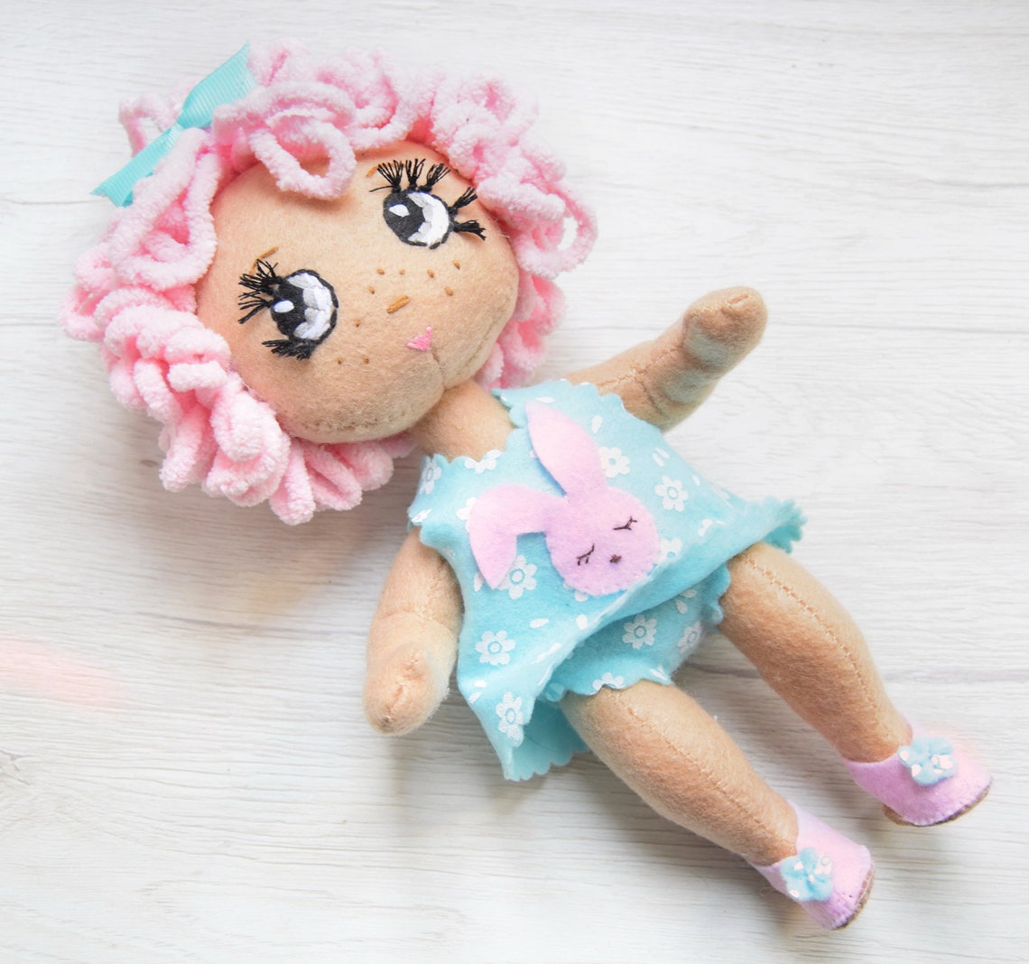 Cloth Doll Pdf /felt Doll Tutorial/felt Doll Diy/pdf Pattern - Etsy