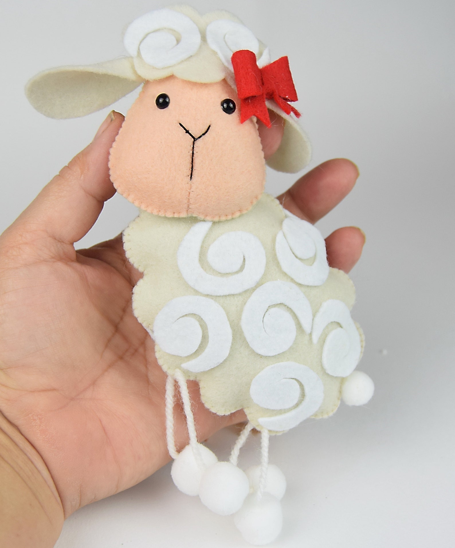 Sheep Toy Pattern Download/sheep Pattern Pdf/felt Stuffed - Etsy