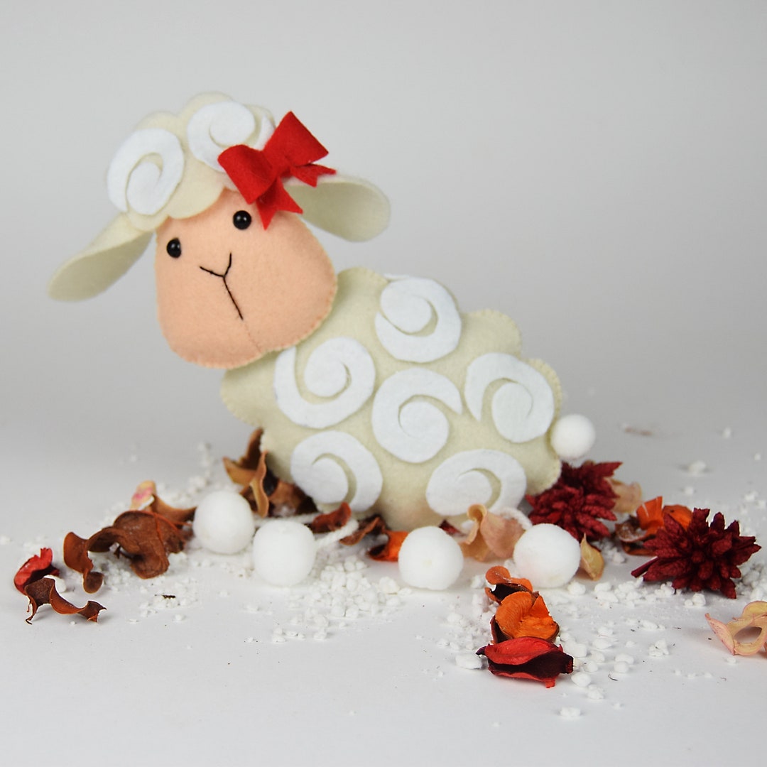 Sheep Toy Pattern Download/sheep Pattern Pdf/felt Stuffed Sheep ...