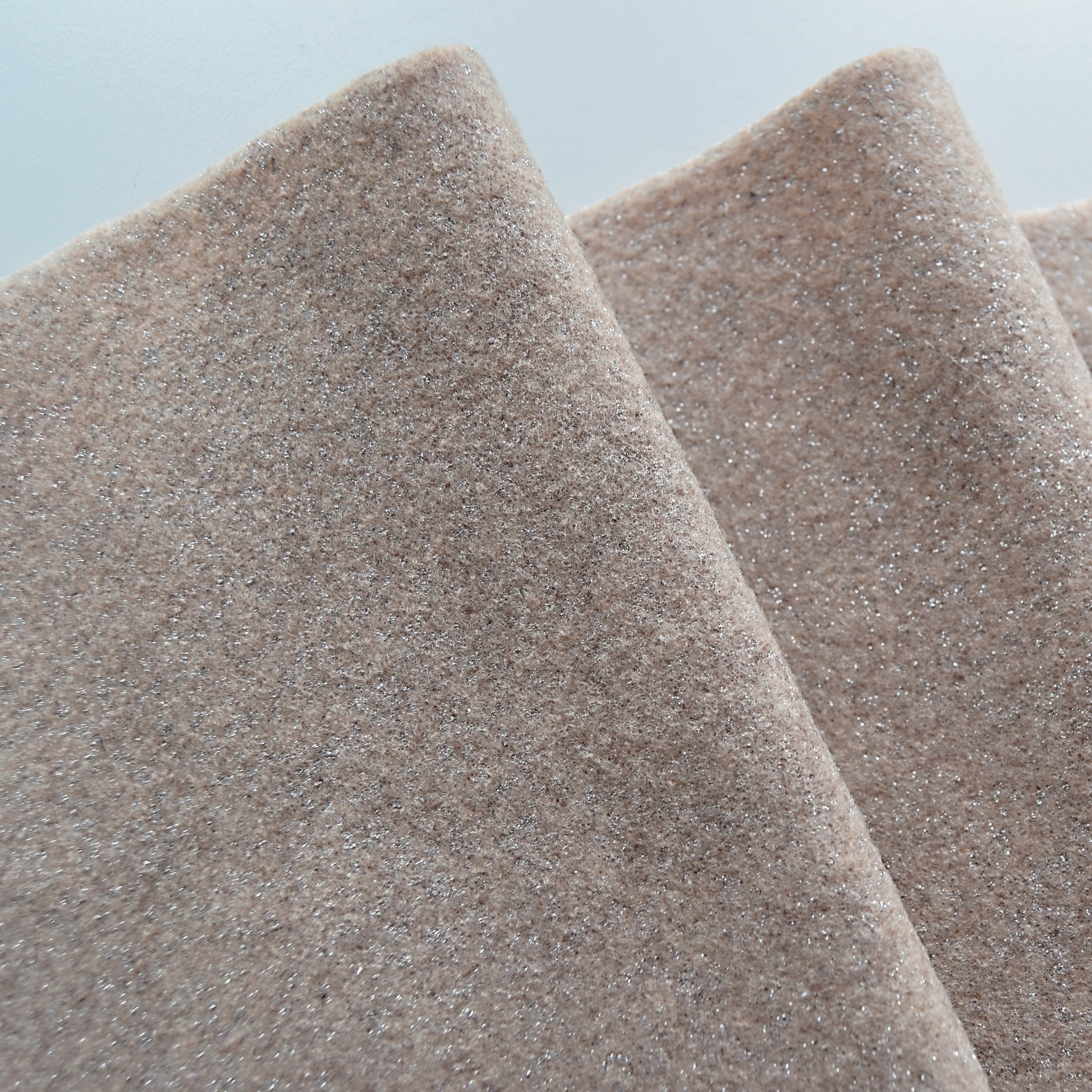 Synthetic Italian Flower Felt/set Felt Sheet Printed and Glitter ...