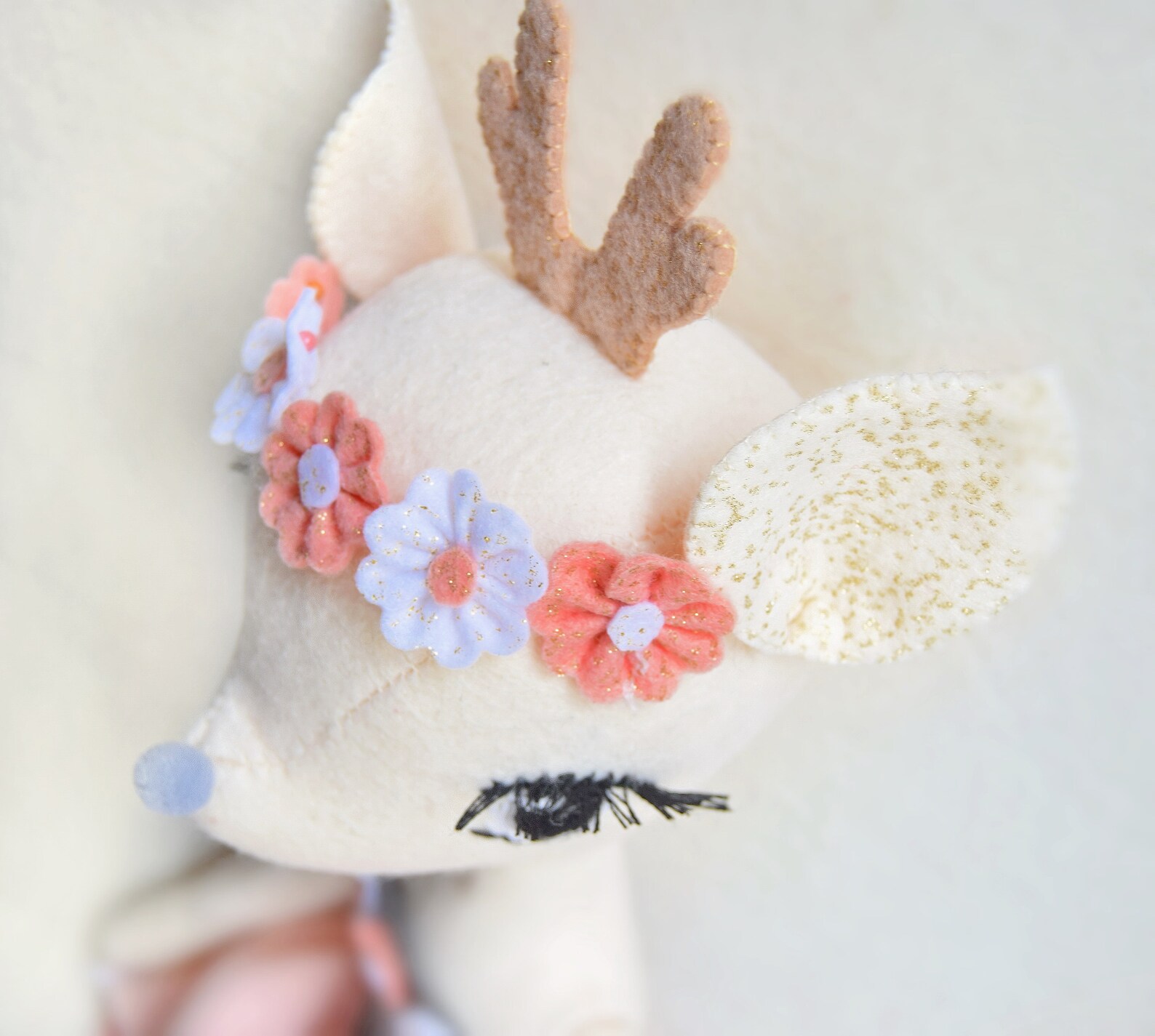 Fawn Doll Pdf /felt Deer Doll Tutorial/felt Fawn Doll Diy/pdf - Etsy