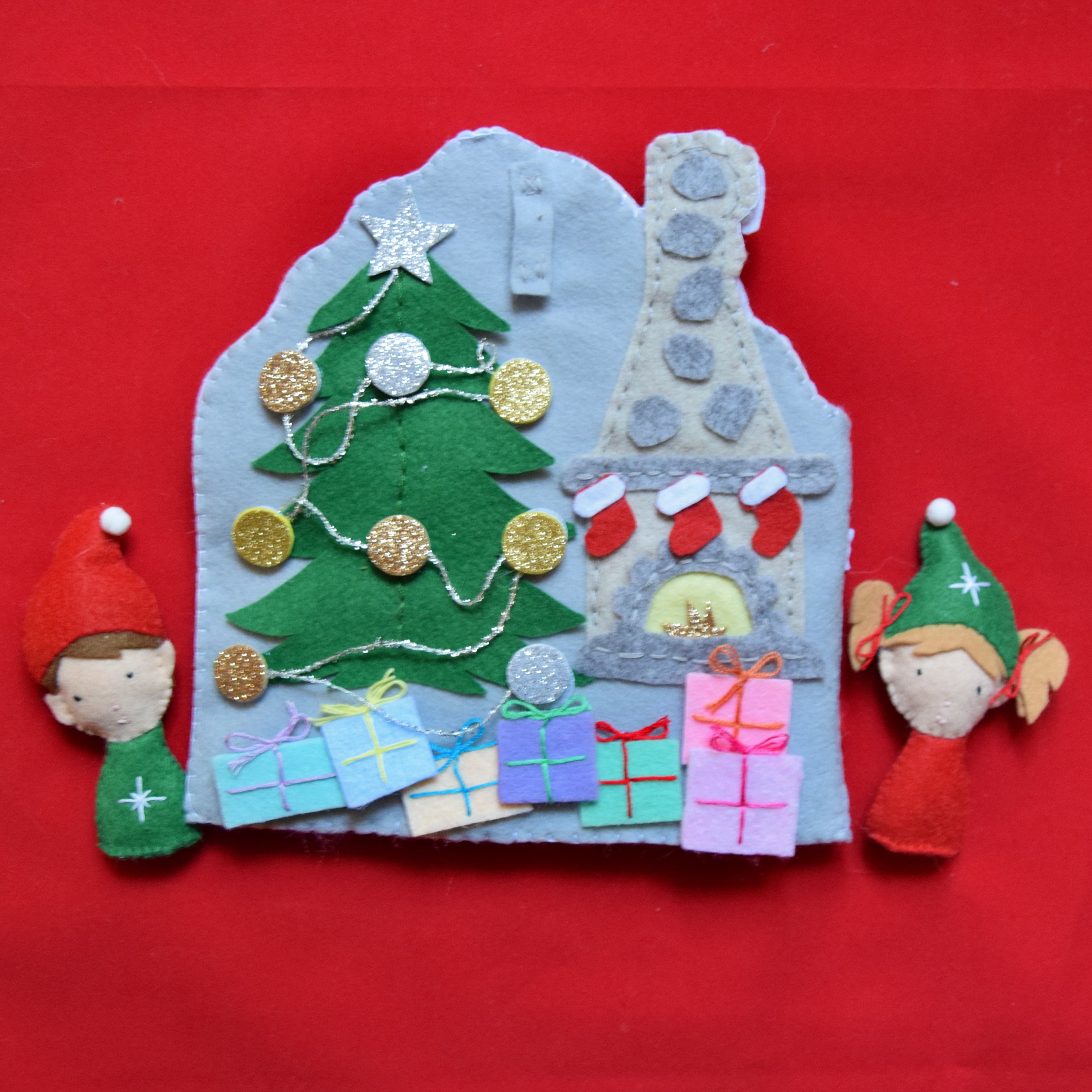 Quiet Book Santa's Workshop Pdf/felt Quiet Book Santa's Workshop ...