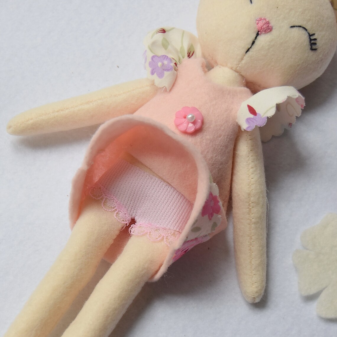 Bunny Doll Pdf /felt Bunny Doll Tutorial/felt Doll Diy/pdf - Etsy