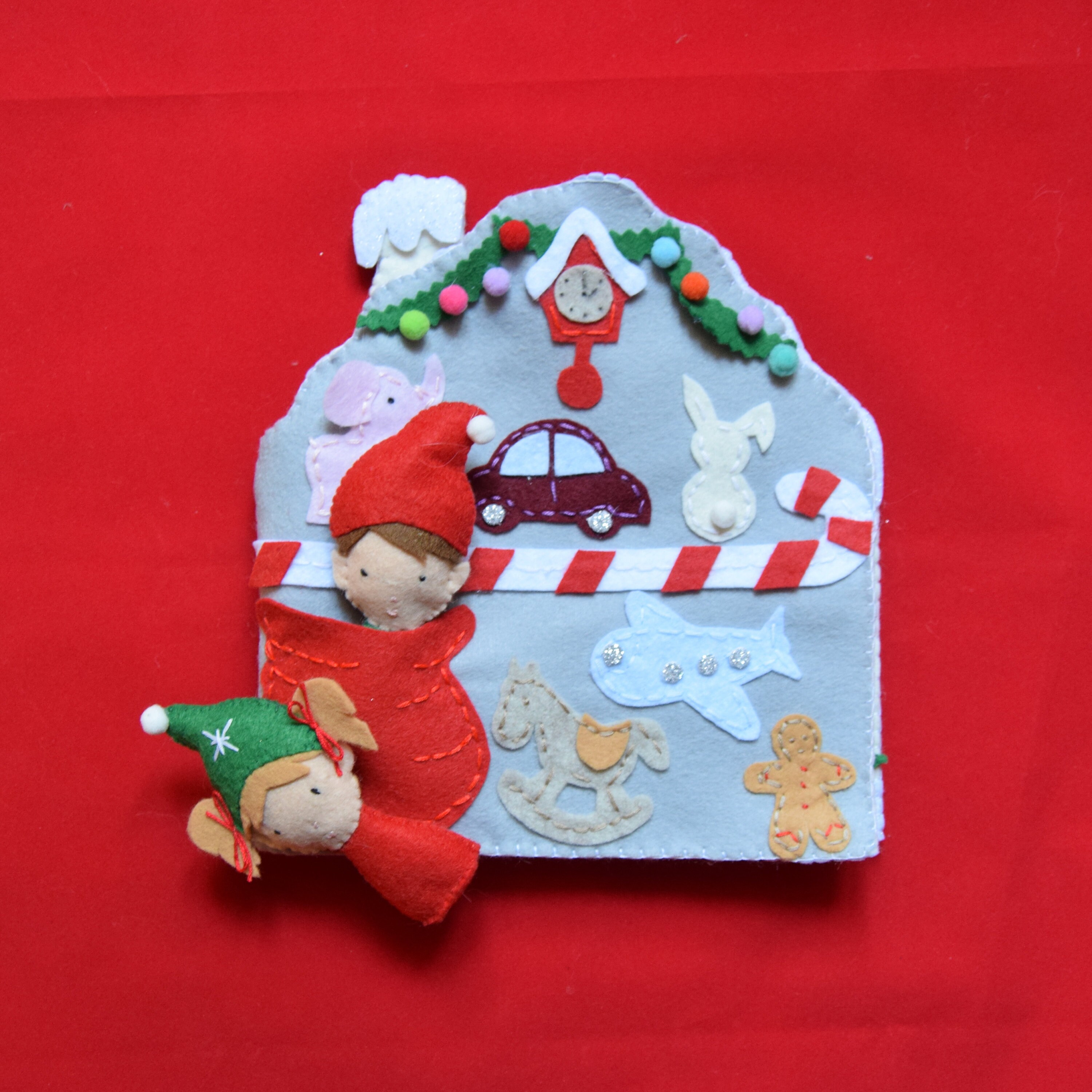Quiet Book Santa's Workshop Pdf/felt Quiet Book Santa's Workshop ...
