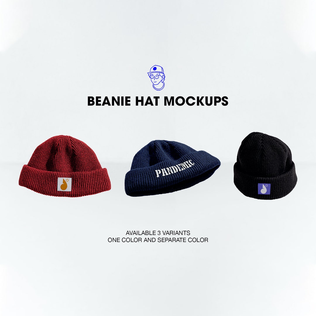 Beanie Hat Mockups - Etsy