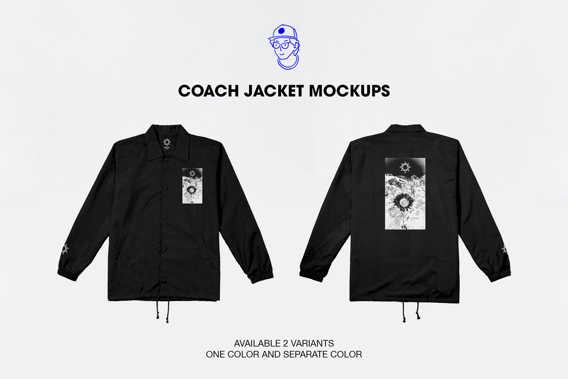 Coach Jacket Mockups - Etsy