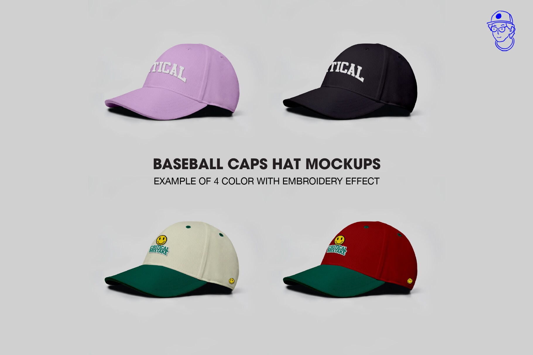 Baseball Cap Mockups Template - Etsy