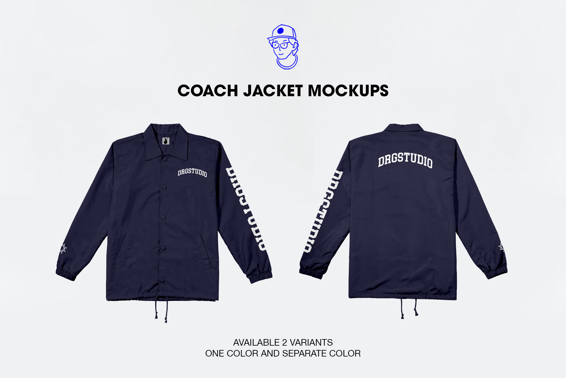 Coach Jacket Mockups - Etsy