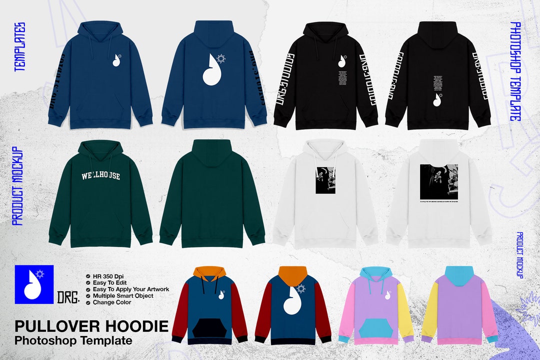 Pullover Hoodie Mockup - Etsy
