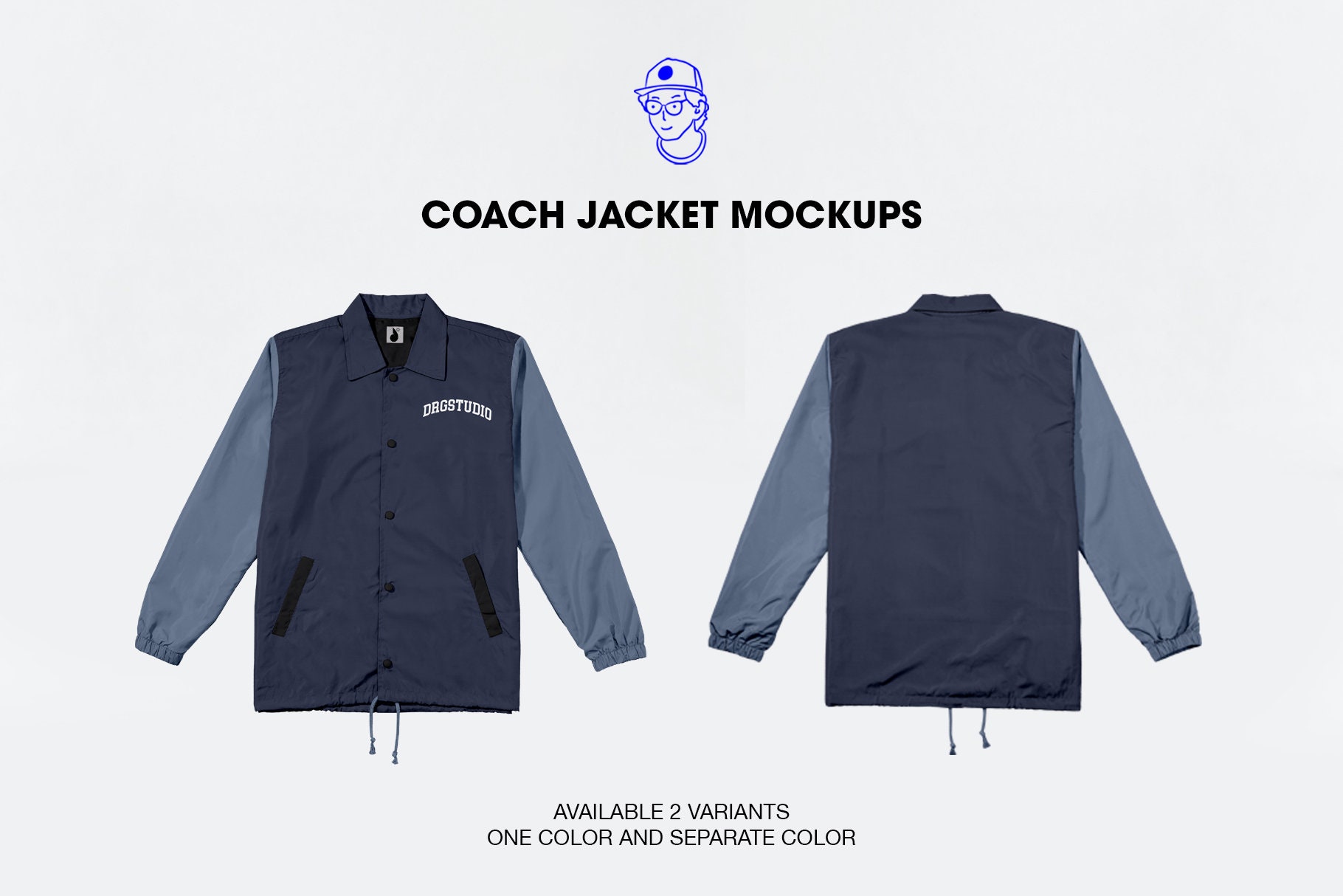 Coach Jacket Mockups - Etsy