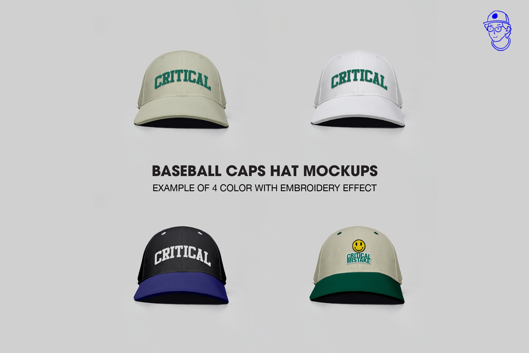 Baseball Cap Mockups Template - Etsy