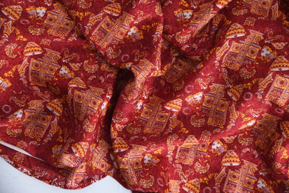 Fabric Jewelry & Beauty Fabric By the Meter Indian Handcrafted Fabric ...