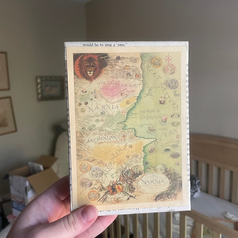 Map of Narnia - Etsy