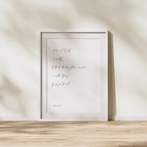 Taylor Swift Invisible String Printable Poster | Lyrics Poster ...