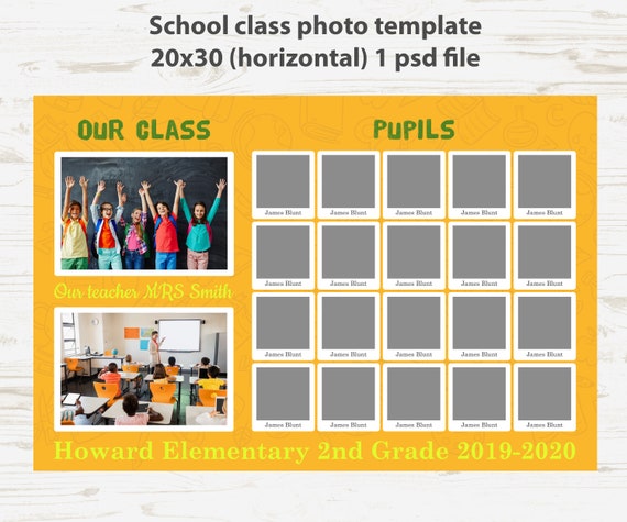 Class Picture Template - prntbl.concejomunicipaldechinu.gov.co