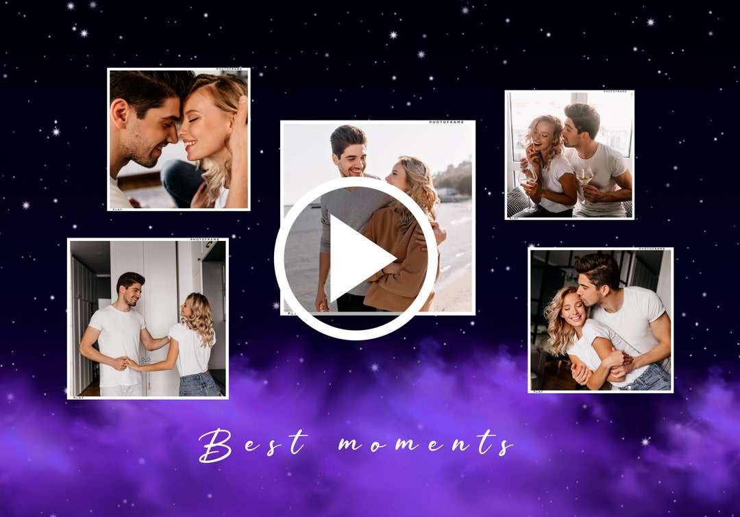 Personalized Slideshow Love Story, Video Photo Album, Video Photo Book ...