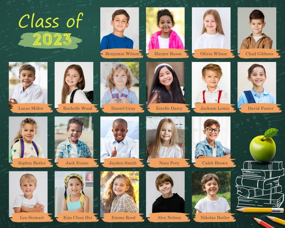 School Class Picture Template 46 Class Roster Templates [& Class List