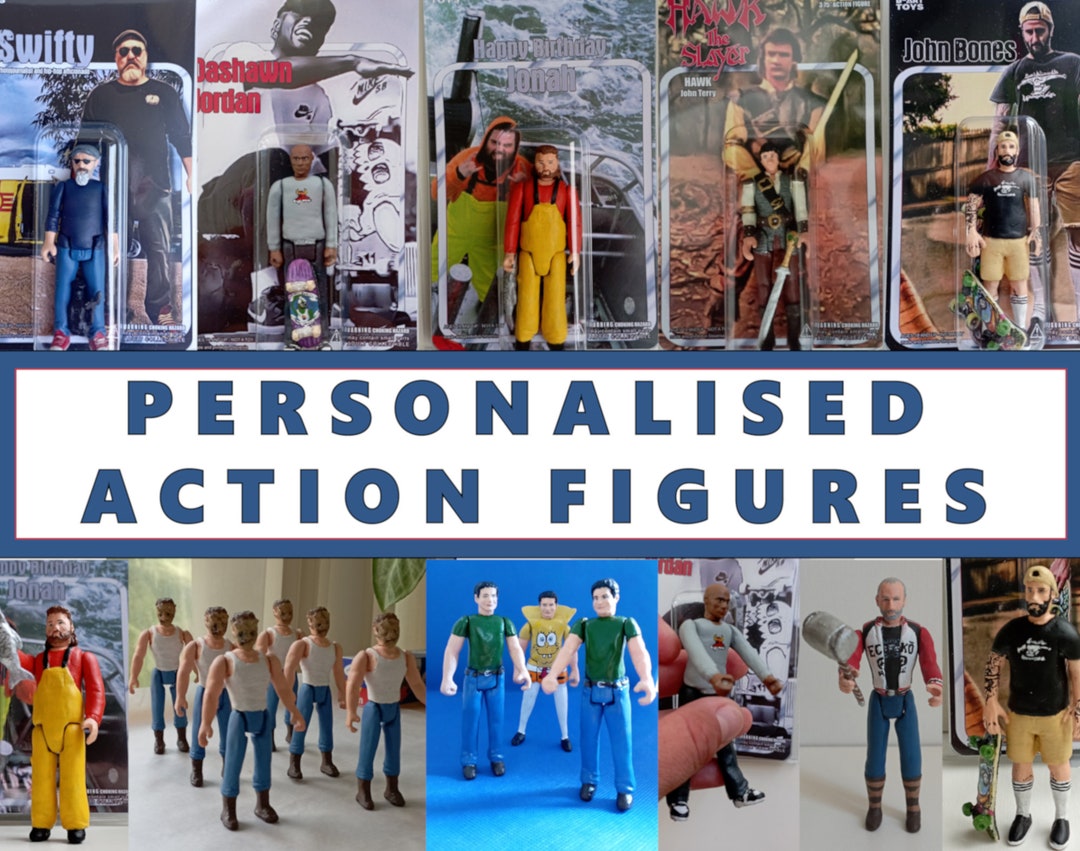 PERSONALISED 3.75 Action Figure Order Your Personalised Figure Custom ...