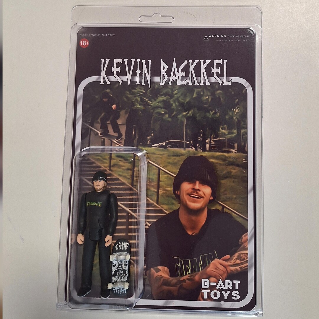 Kevin Baekkel Action Figure: Custom Skateboard Fan Art - Etsy