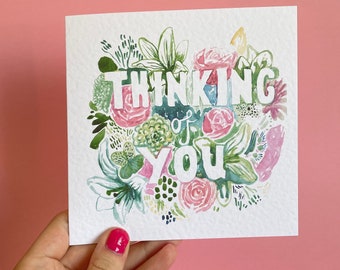 Sympathy Card Encouragement Card Empathy Card Letterpress - Etsy