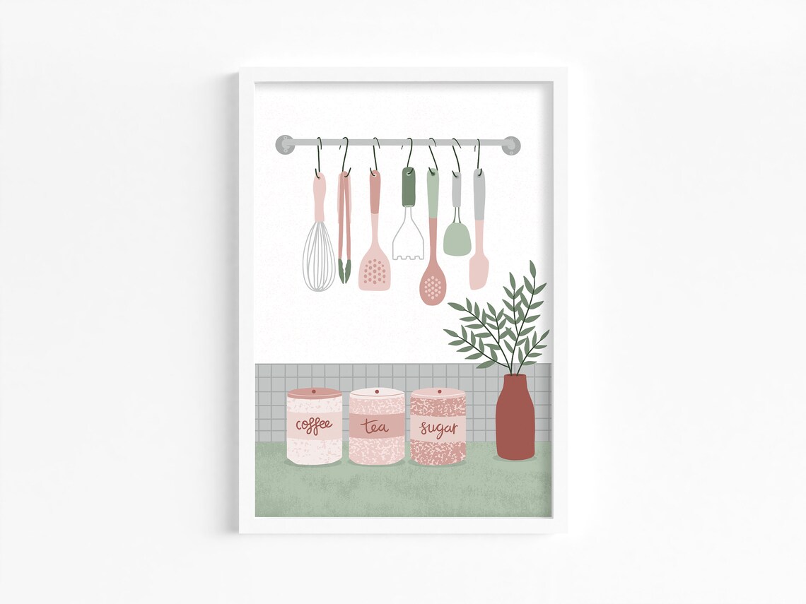 Kitchen Art Print Kitchen Print Kitchen Poster Kitchen - Etsy
